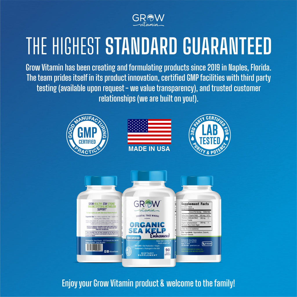 sea kelp capsules for daily nutrition