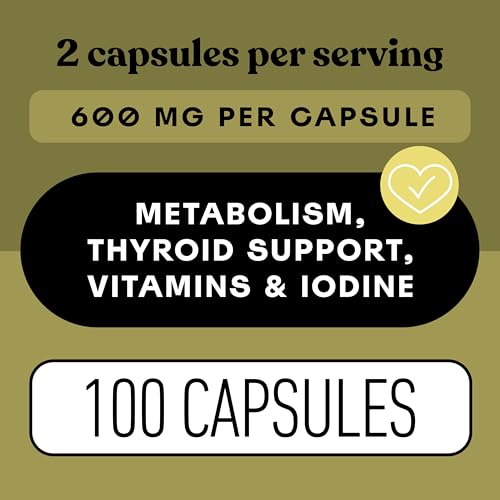 sea kelp capsules for energy boost