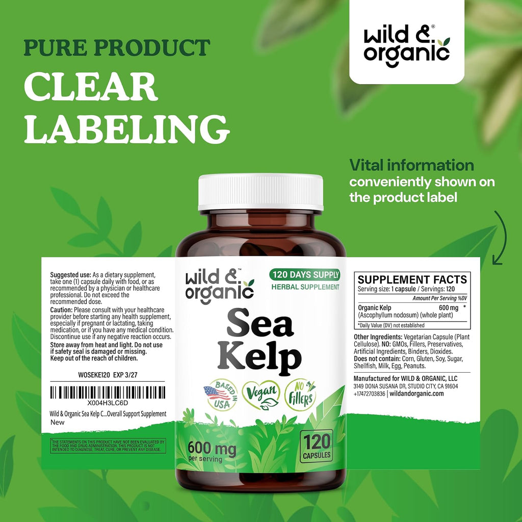 sea kelp capsules for energy