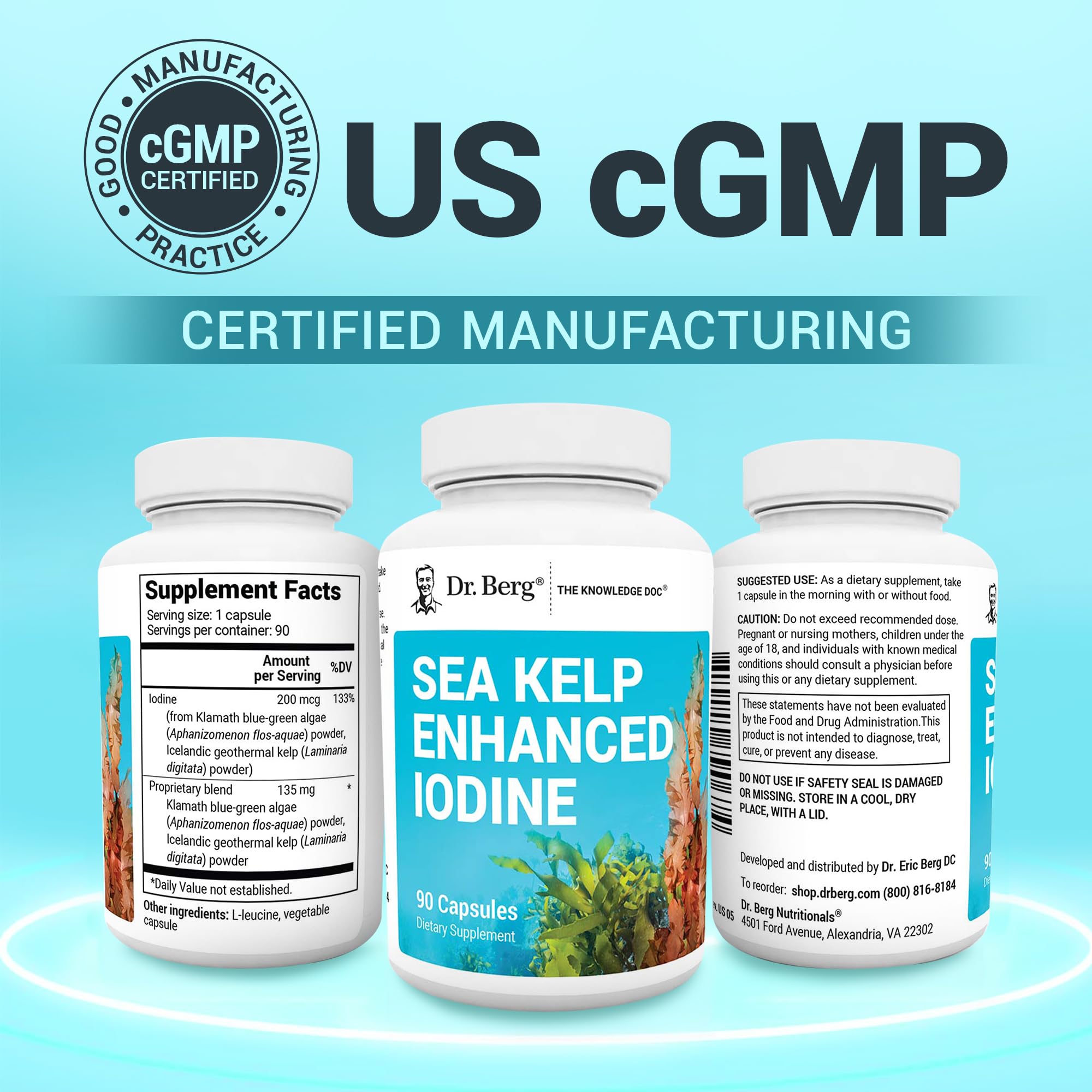 sea kelp enriched iodine benefits