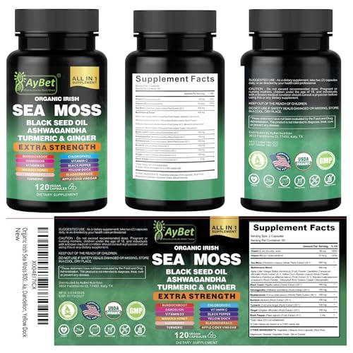 sea moss and black seed oil benefits