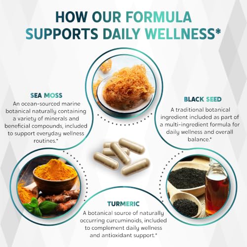 Sea moss and ginger for vitality