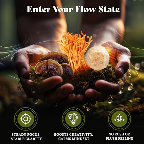 sea moss and mushrooms for vitality