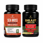 Sea moss and shilajit capsules
