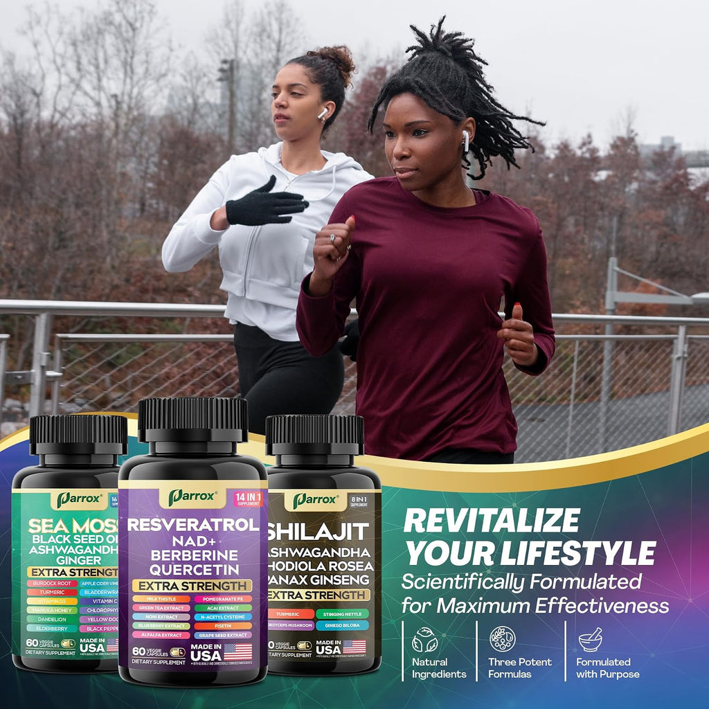 Sea moss and shilajit combination