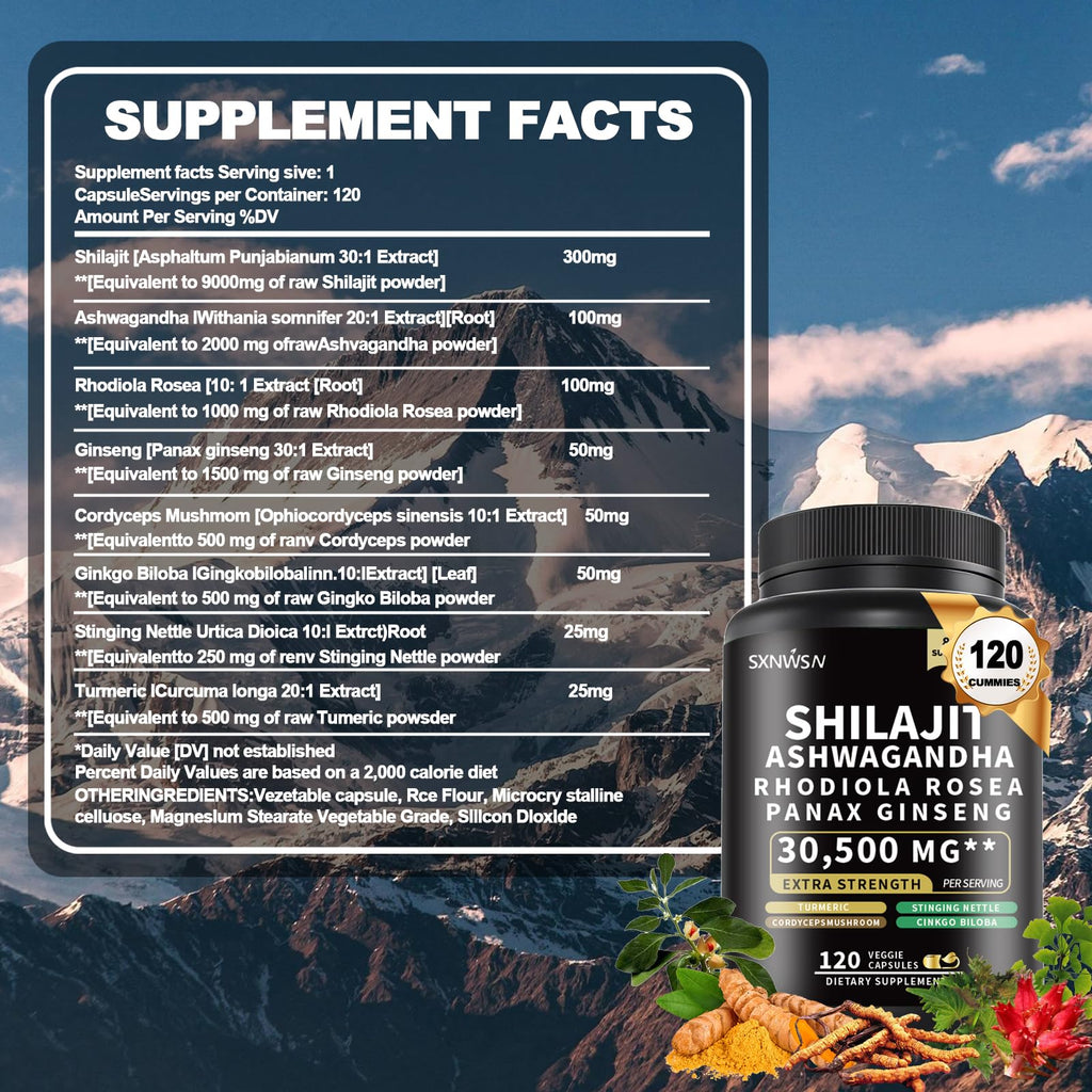 Sea moss and shilajit for daily health