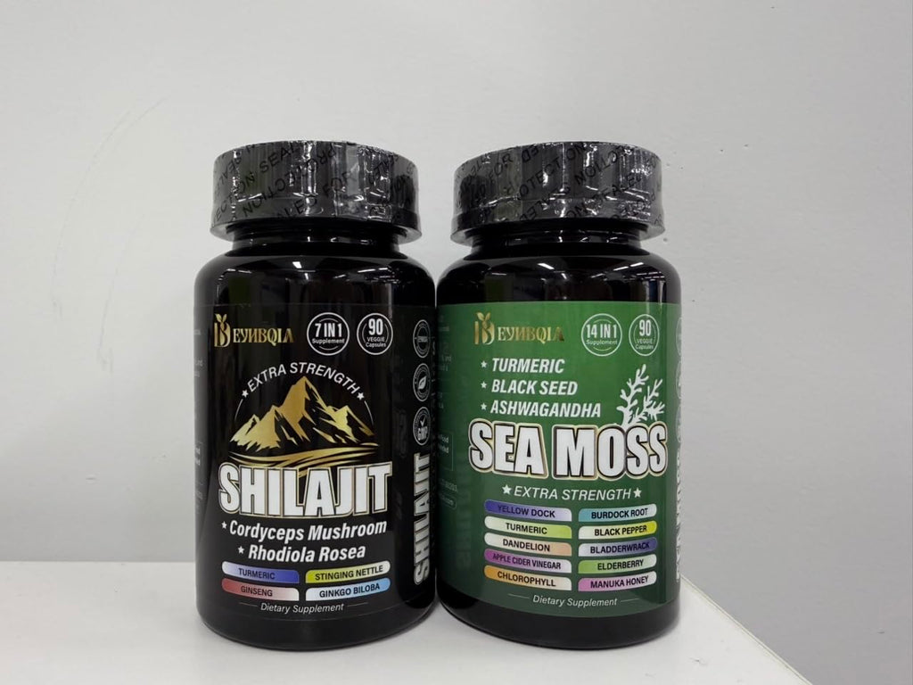 Sea Moss and Shilajit for skin health