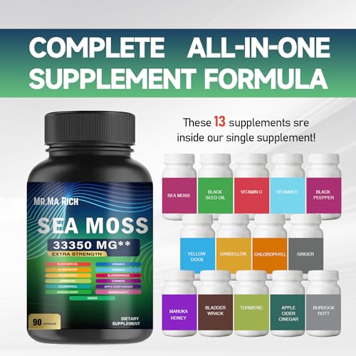 Sea moss and shilajit supplement