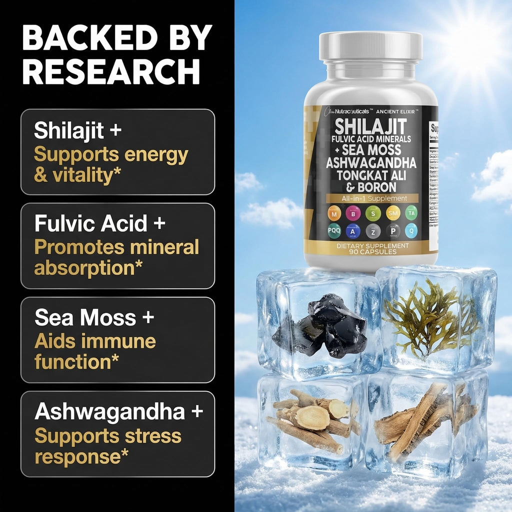 sea moss and Tongkat Ali benefits