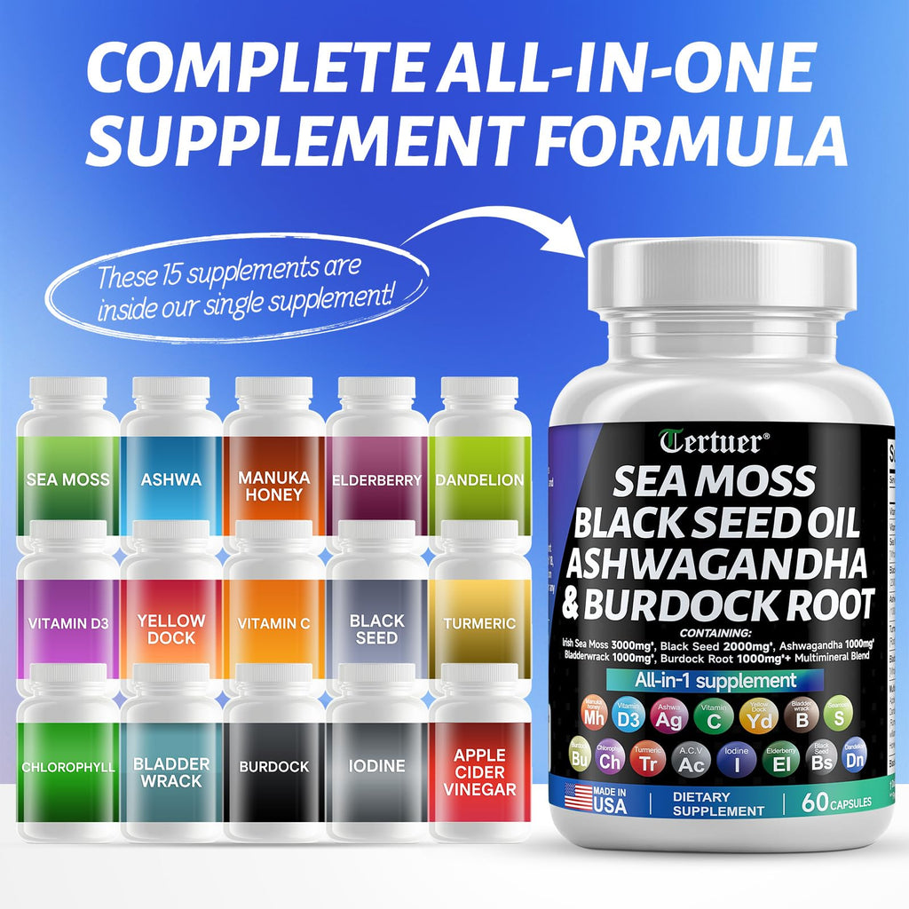 sea moss and turmeric blend