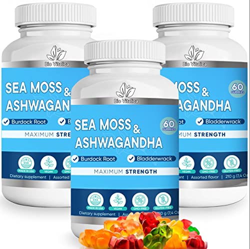 Sea Moss Ashwagandha gummy multivitamin