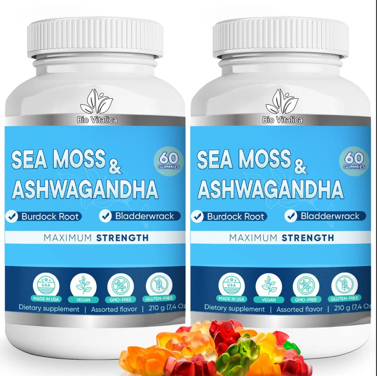Sea Moss Ashwagandha gummy multivitamin