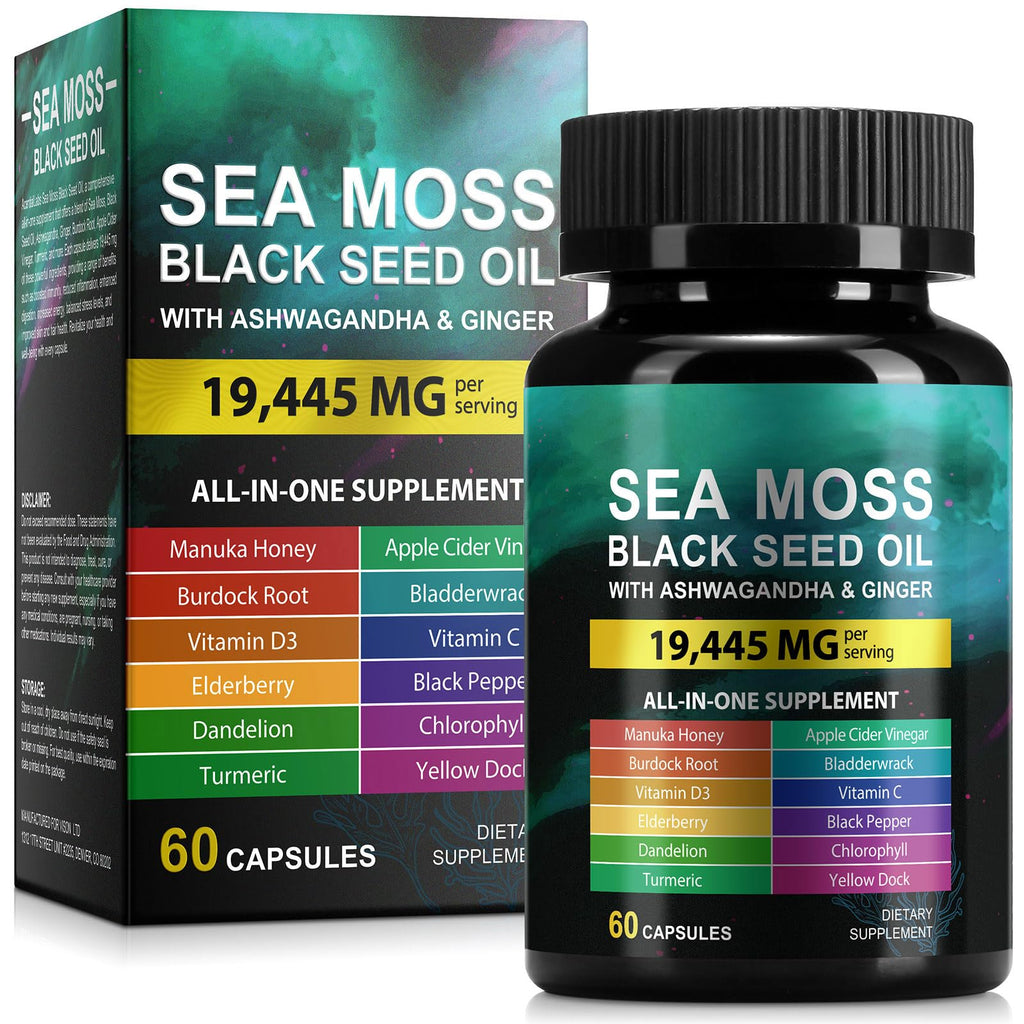 Sea Moss Black Seed Oil benefits