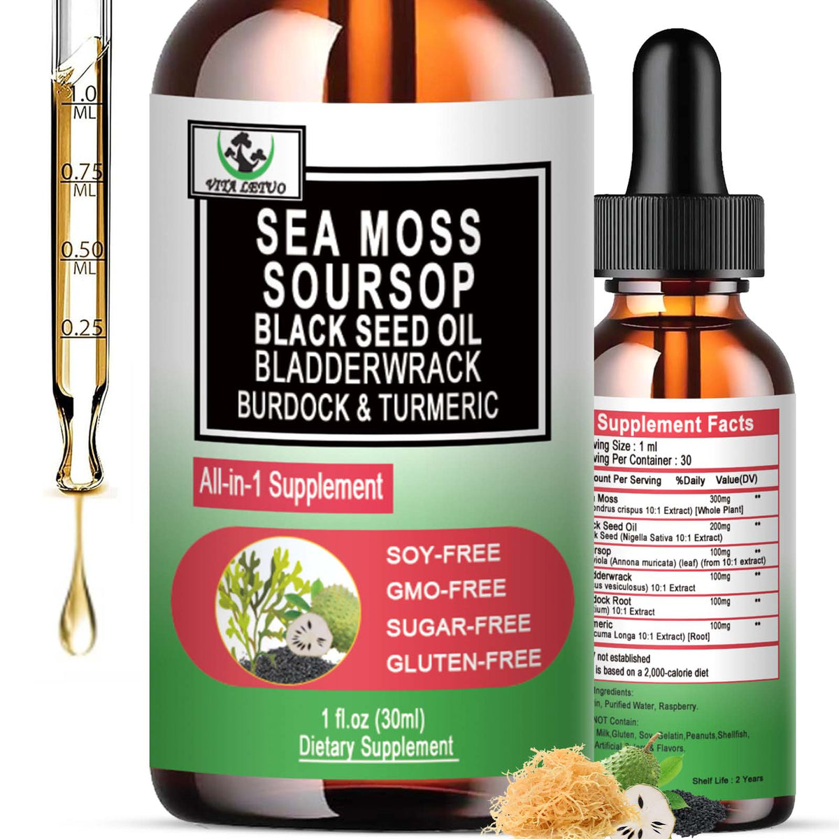 Sea Moss Black Seed Oil benefits