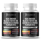 Sea Moss Black Seed Oil capsules