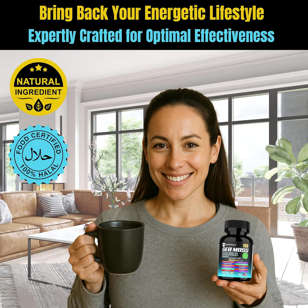 Sea Moss Black Seed Oil health boost