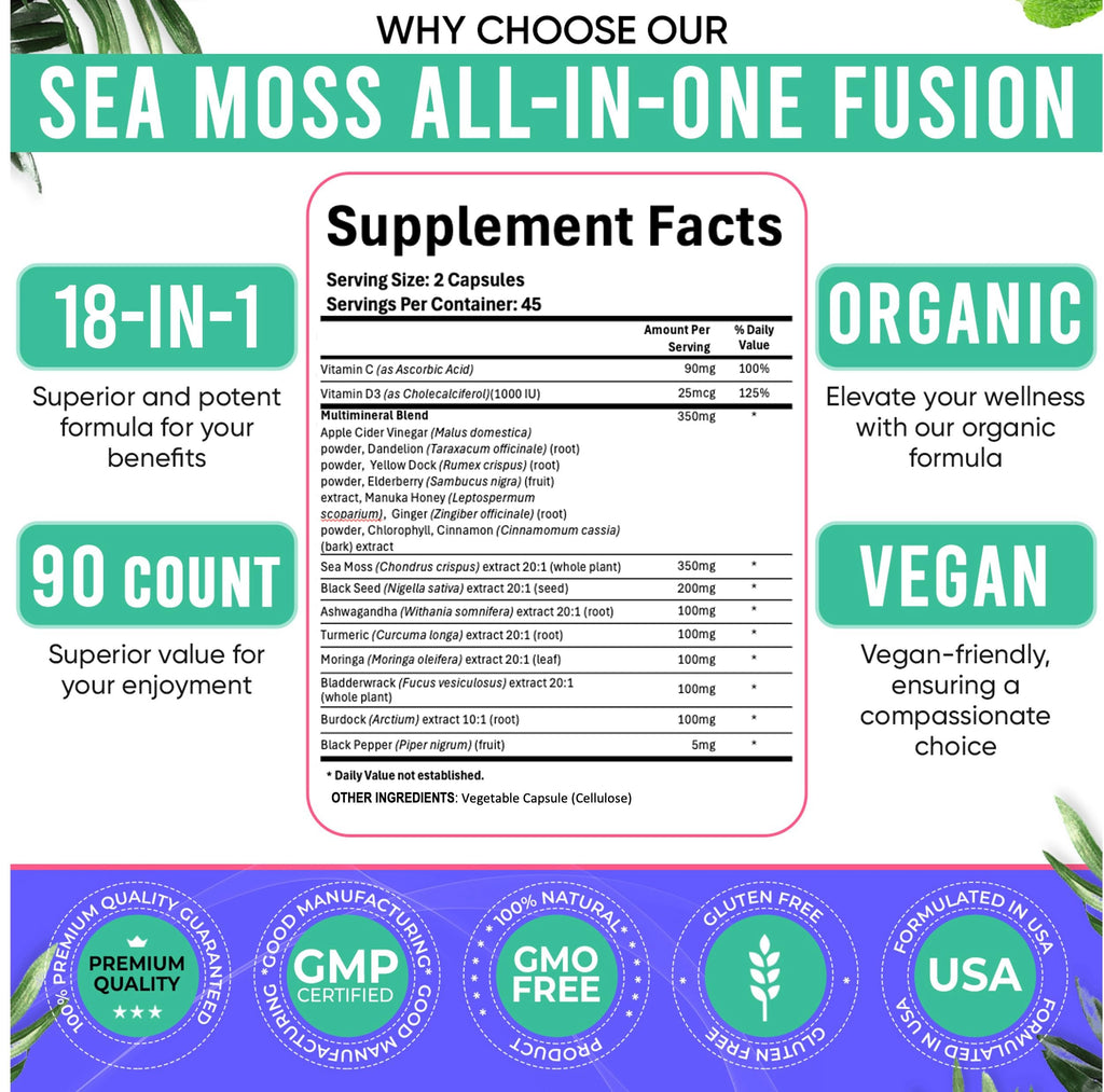 sea moss blend for vitality