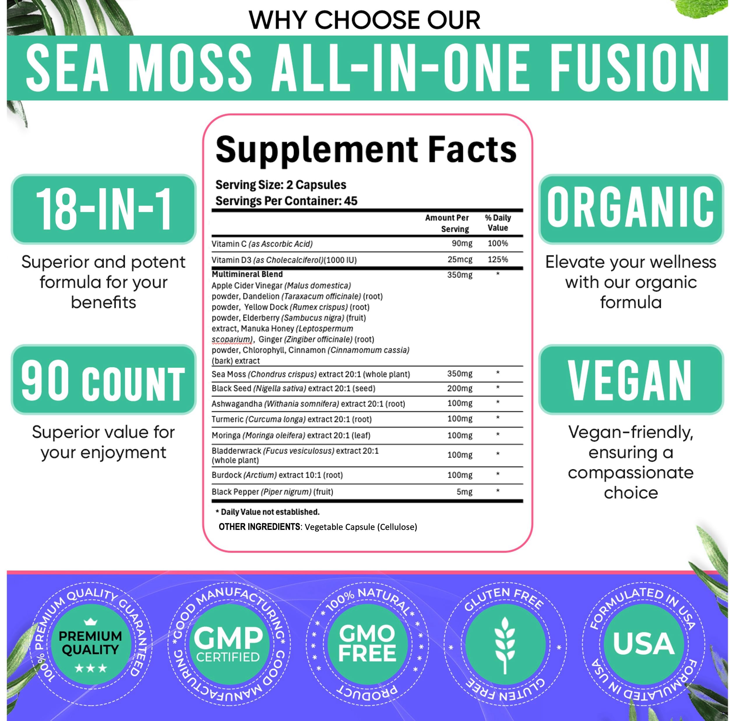 sea moss blend for vitality