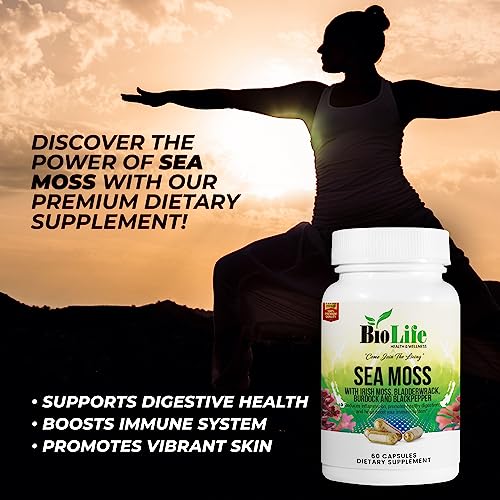 sea moss capsules for daily health