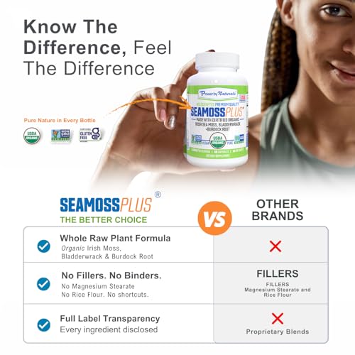 sea moss capsules for daily vitality