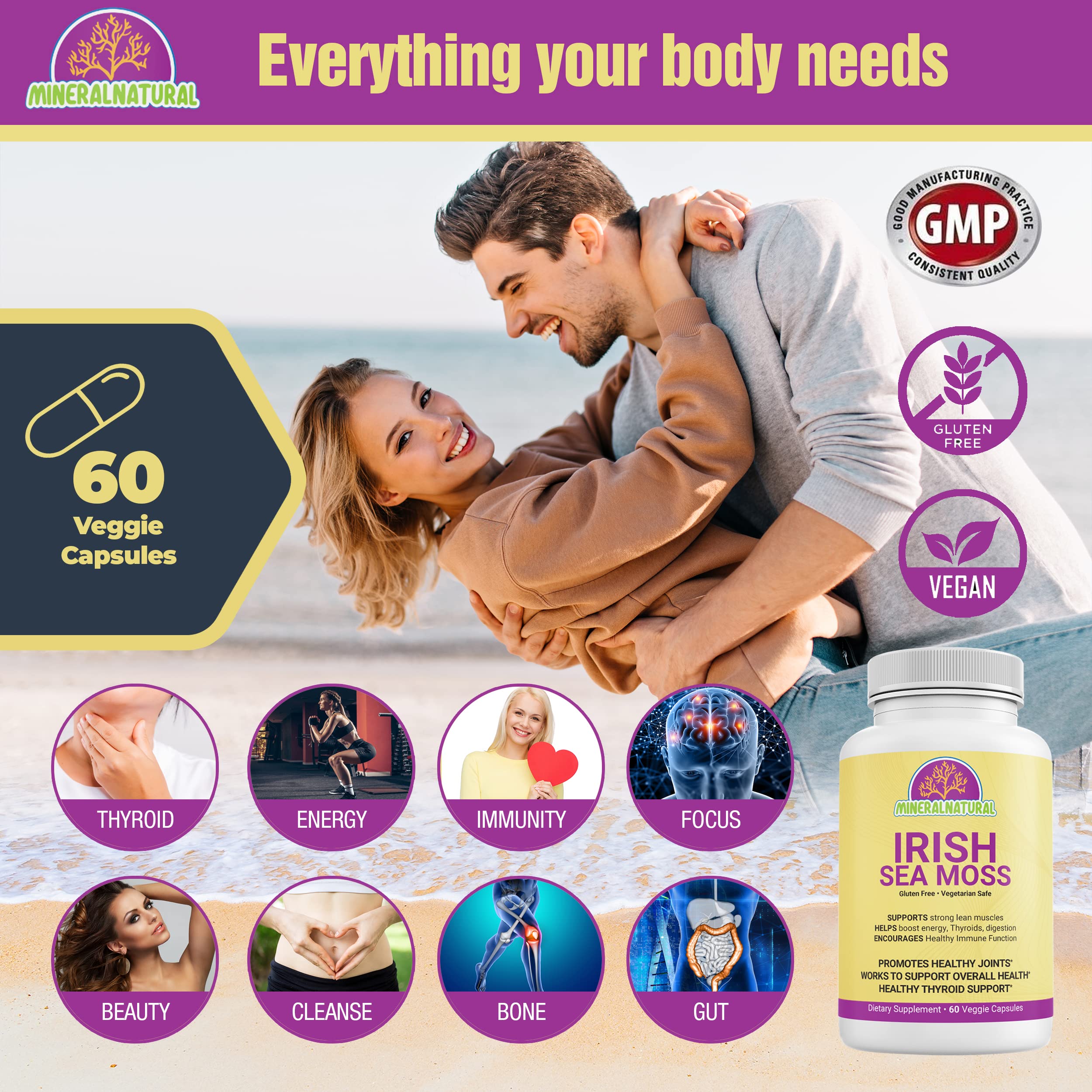 sea moss capsules for daily wellness