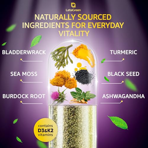 Sea Moss Capsules for daily wellness