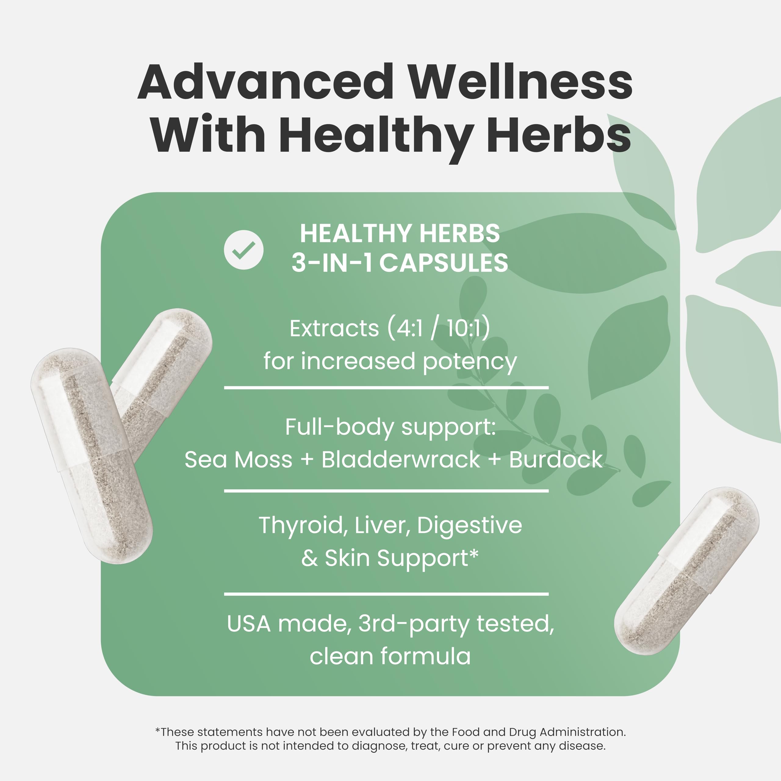 sea moss capsules for digestive health