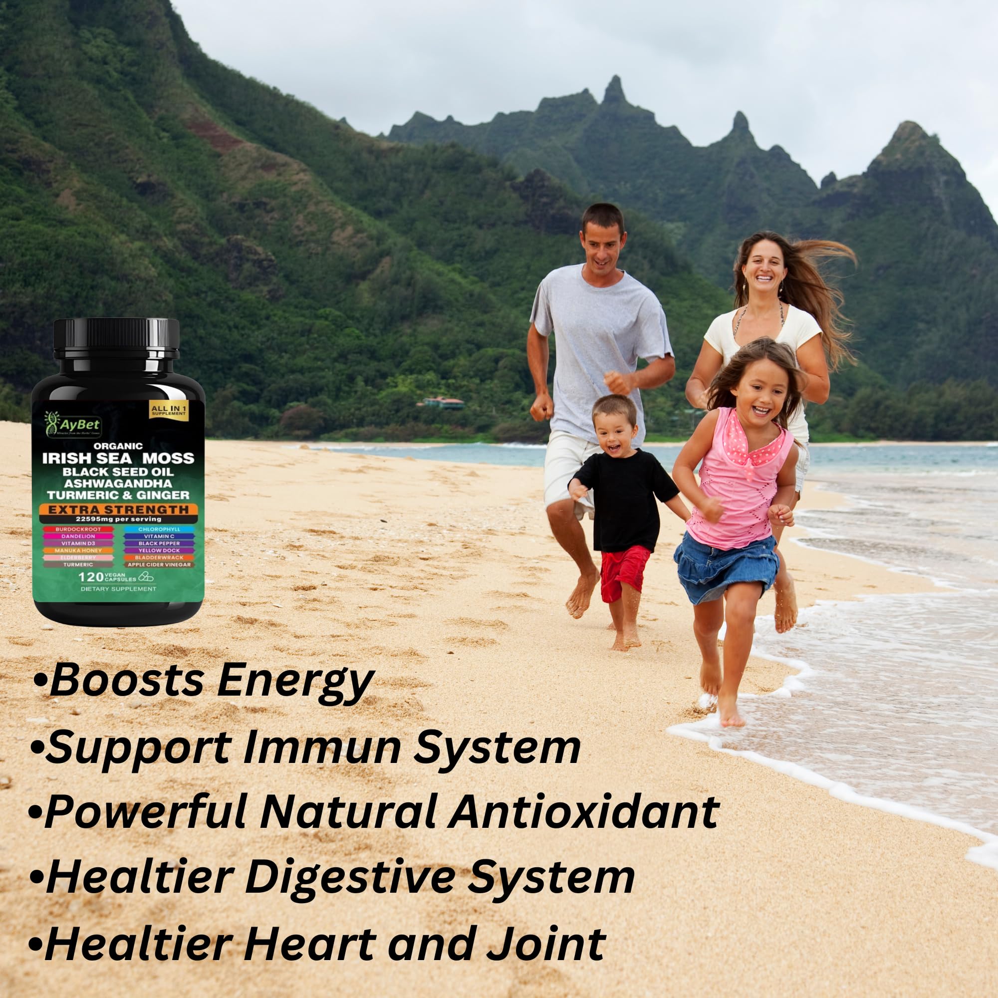 sea moss capsules for energy boost