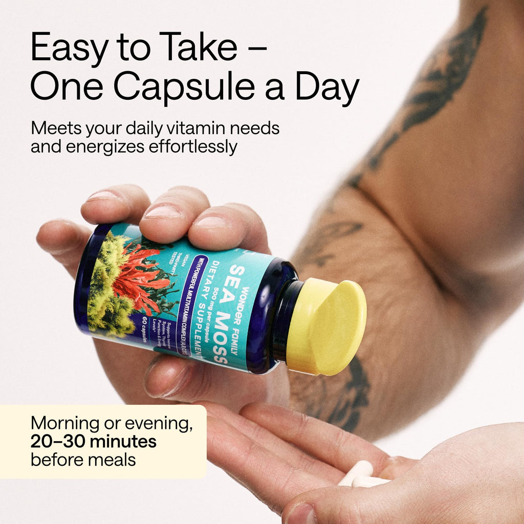 sea moss capsules for energy