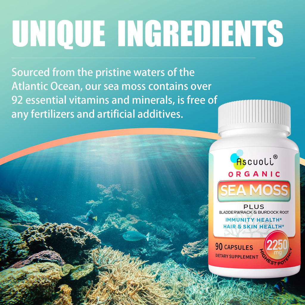 sea moss capsules for enhanced energy