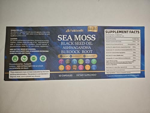 sea moss capsules for everyday health