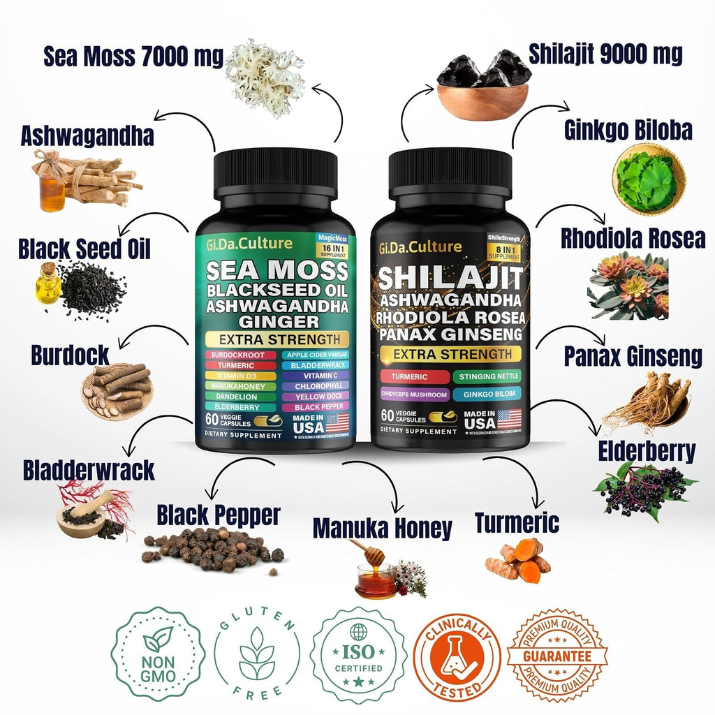 sea moss capsules for immune support