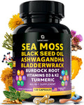 Sea Moss Capsules for immune support