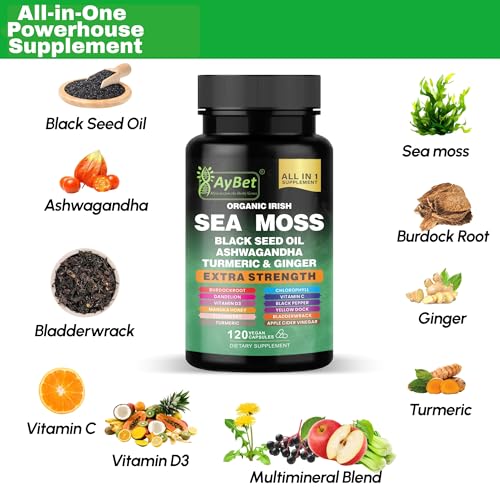 sea moss capsules for immune support