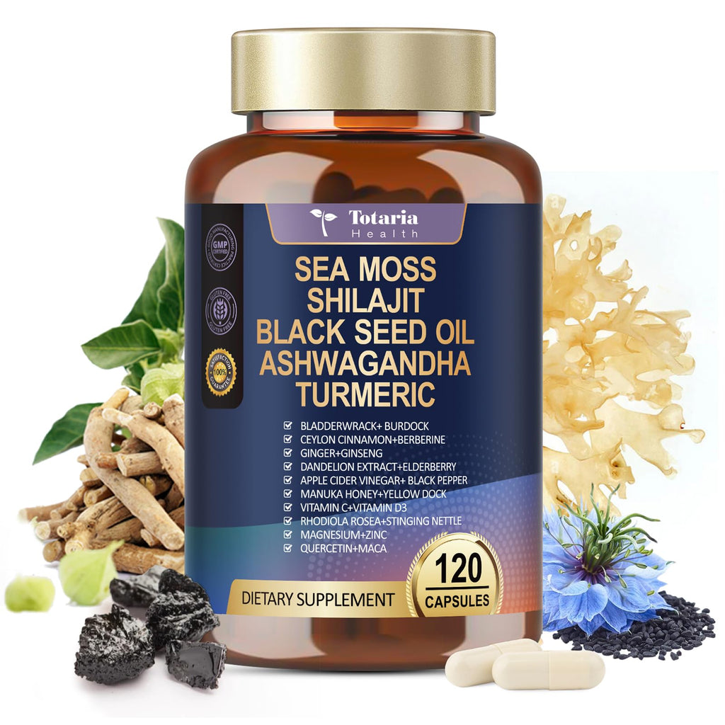 sea moss capsules for nutritional support