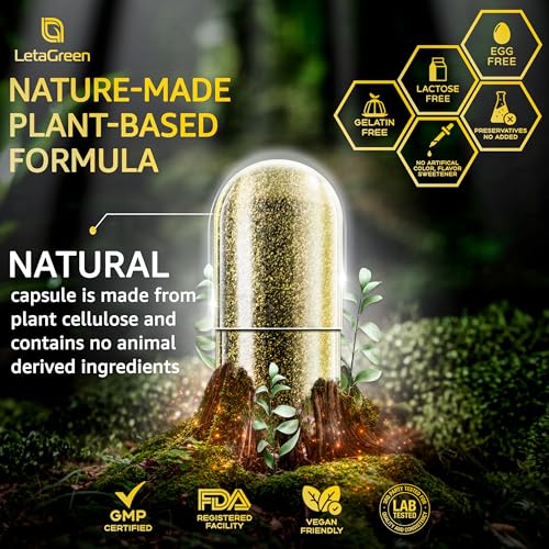 Sea Moss Capsules for Overall Vitality
