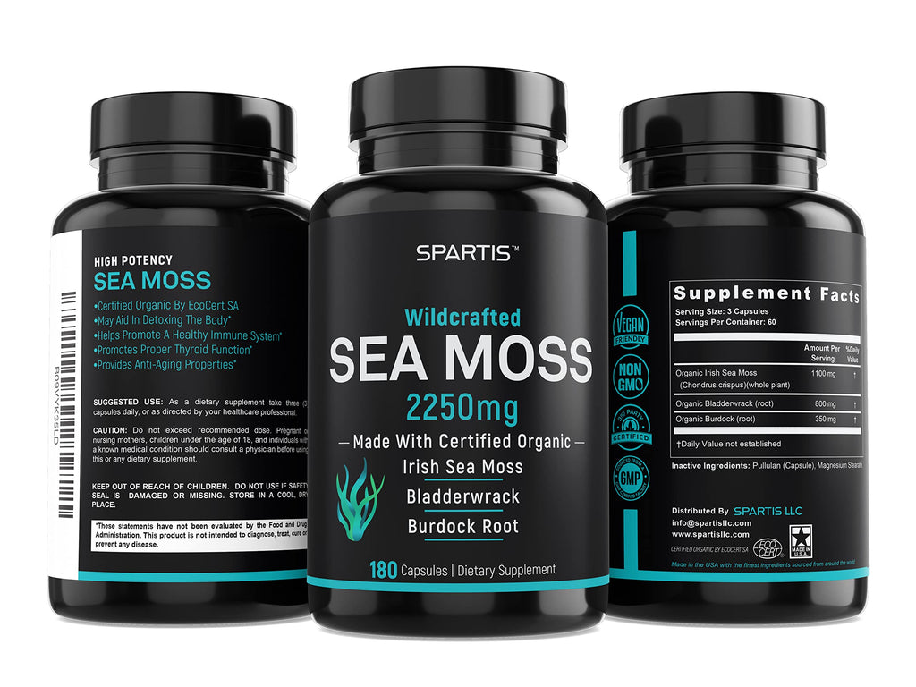 sea moss capsules for overall wellness