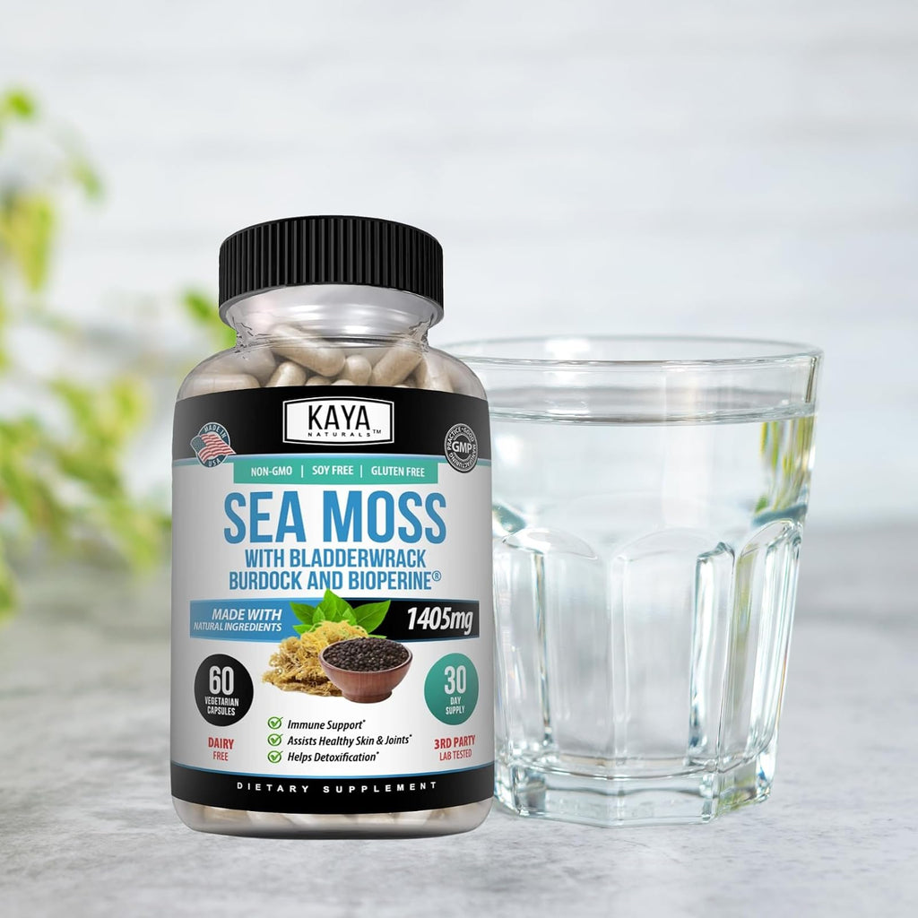sea moss capsules for seniors health