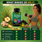 Sea moss capsules for skin health