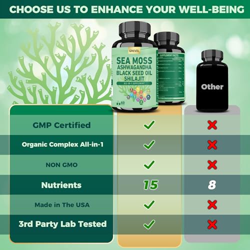 sea moss capsules for skin health