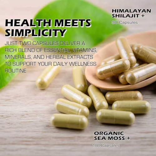sea moss capsules for skin health