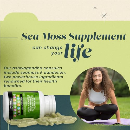 sea moss capsules for stress relief