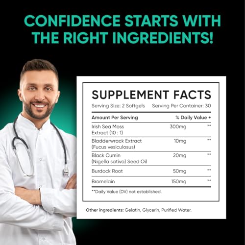 sea moss capsules for vitality boost