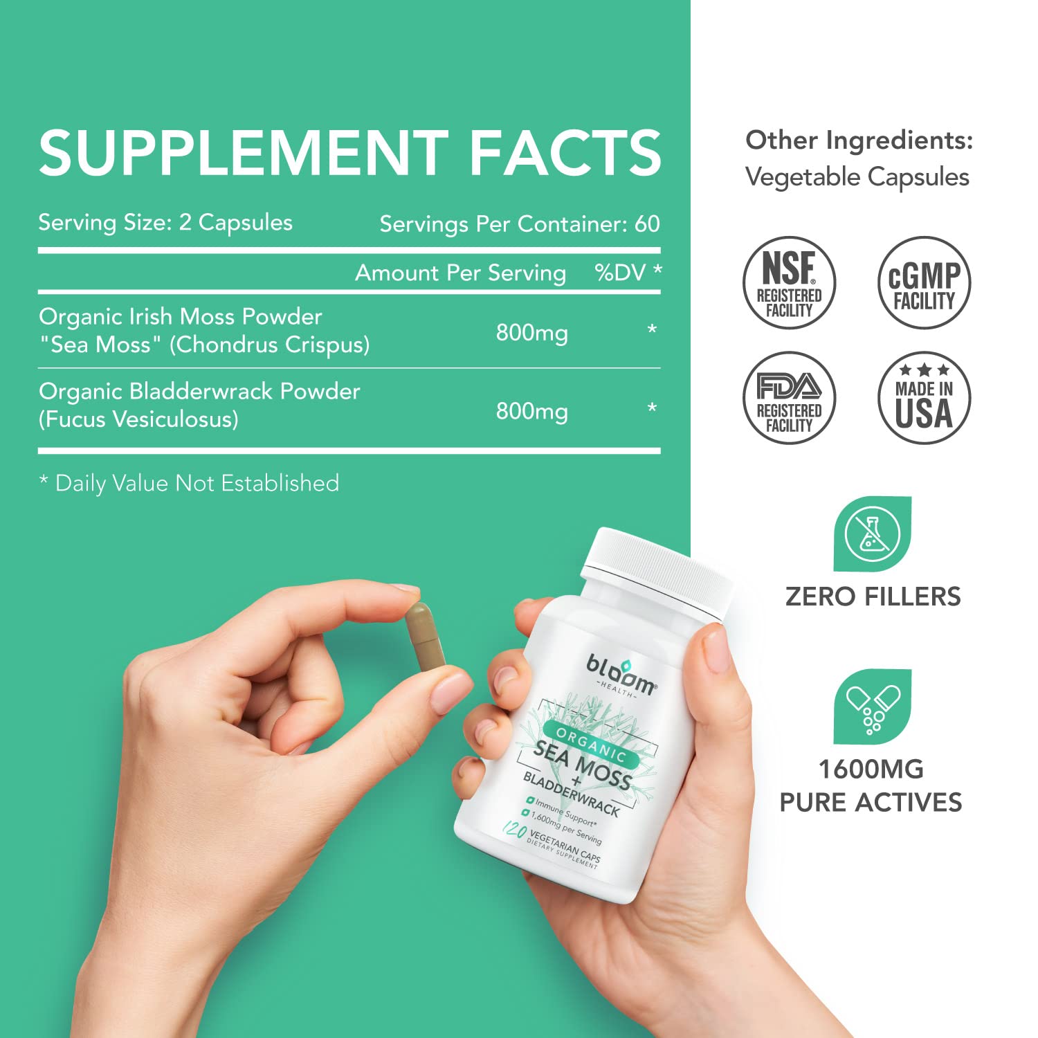sea moss capsules for vitality