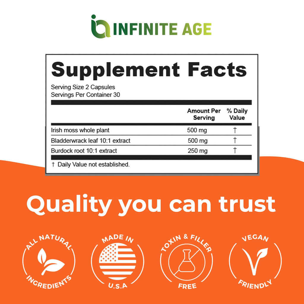 sea moss capsules for vitality