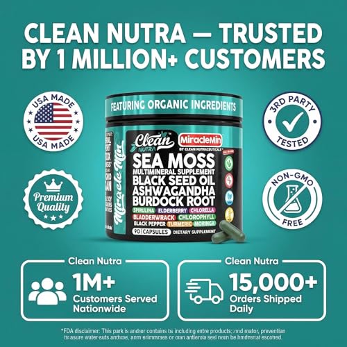 sea moss capsules for vitality