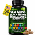 Sea moss capsules for wellness