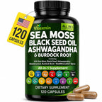 Sea moss capsules for wellness