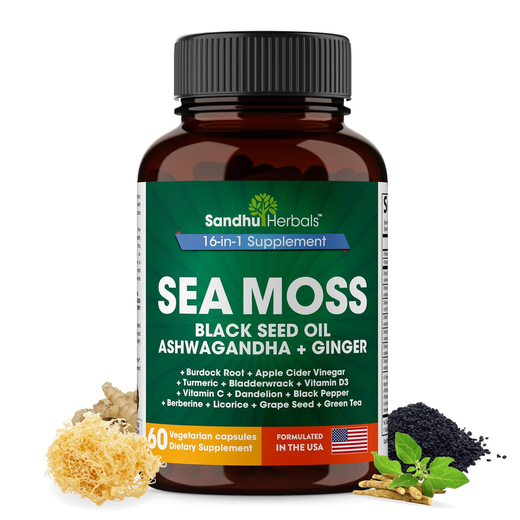 sea moss capsules for wellness