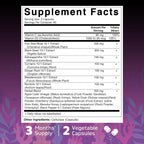 Sea moss capsules with black seed oil